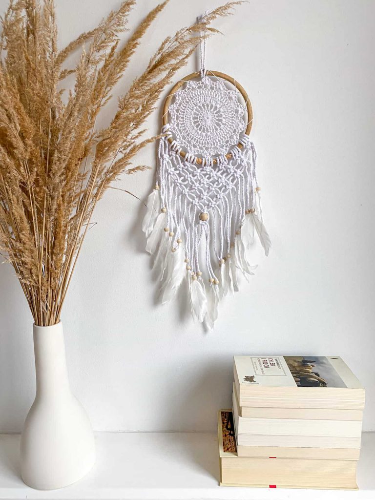 Łapacz Snów BULAN | ŁAPACZ SNÓW Z MAKRAMY | BALI BALI